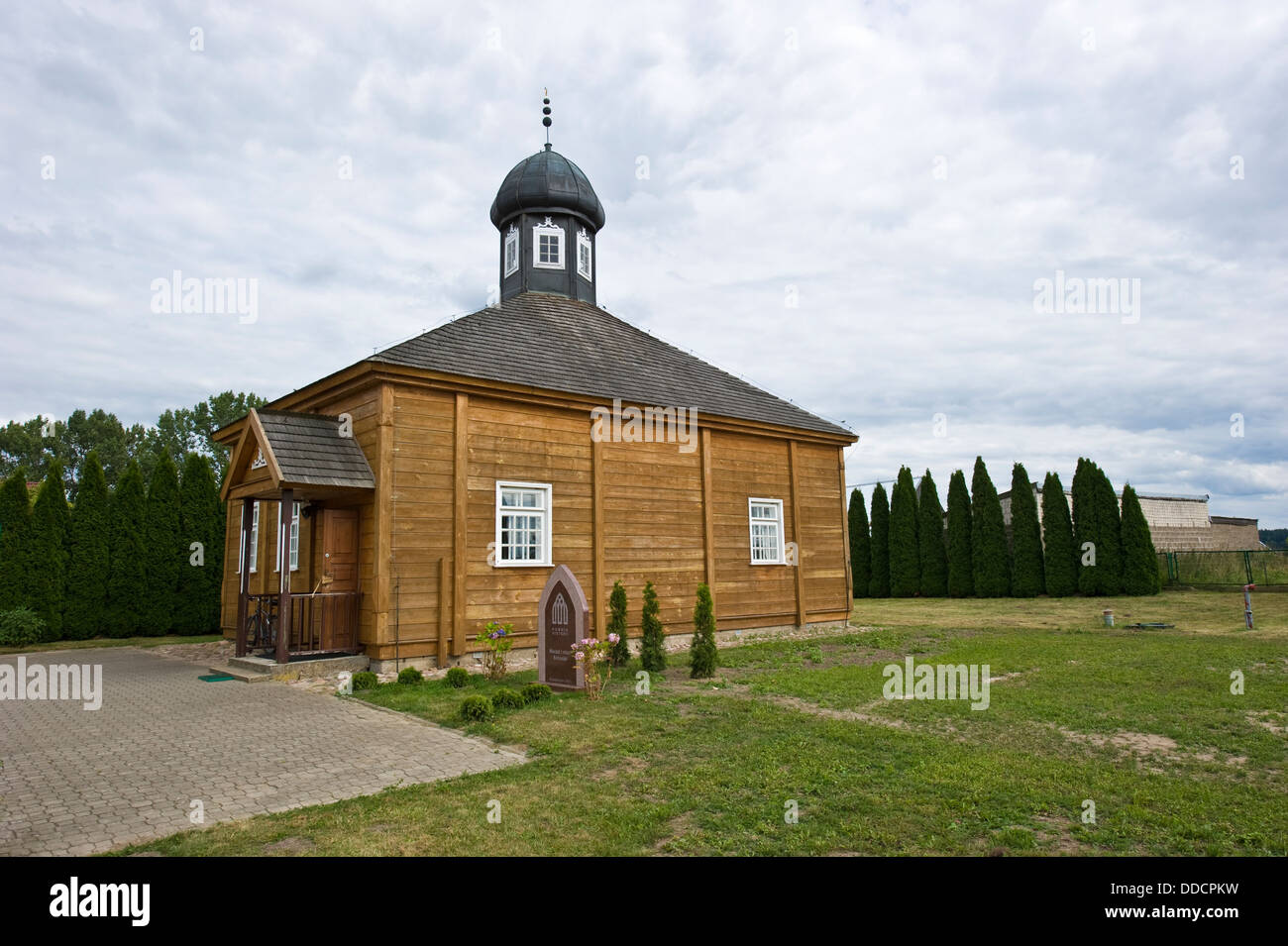 Bohoniki village, a Muslim Tartar community in Eastern Poland, with a ...