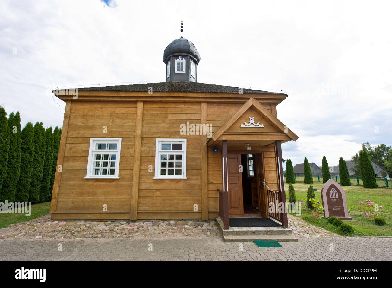 Bohoniki village, a Muslim Tartar community in Eastern Poland, with a ...