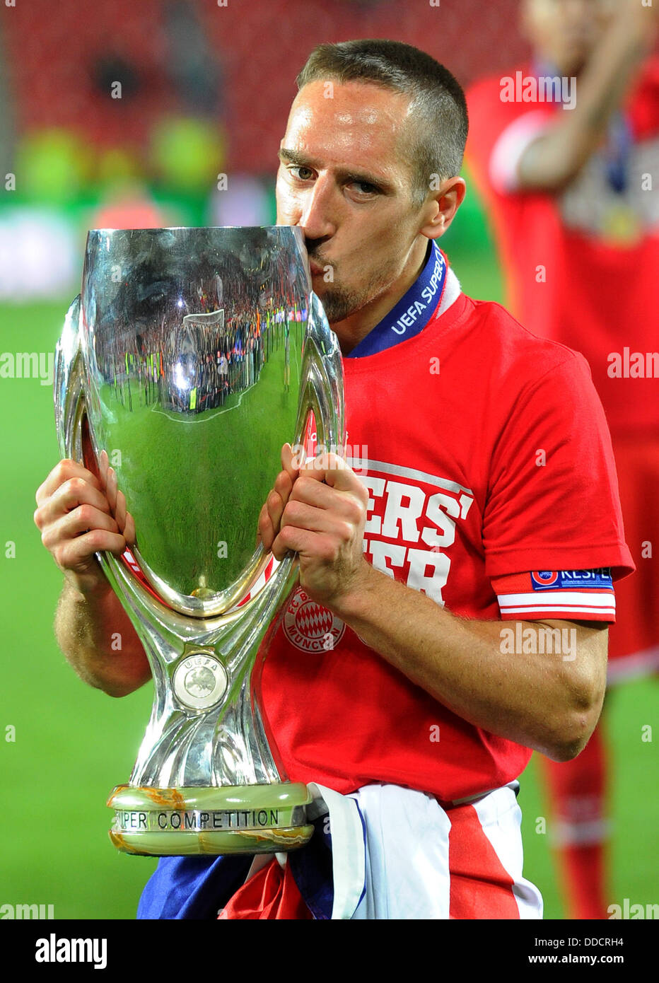 Uefa supercup trophy hi-res stock photography and images - Alamy