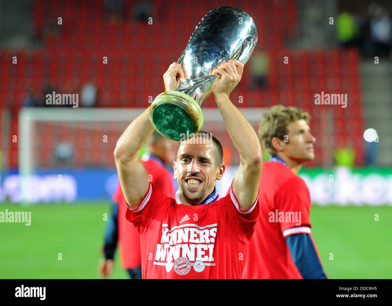 Uefa super cup trophy chelsea hi-res stock photography and images - Alamy