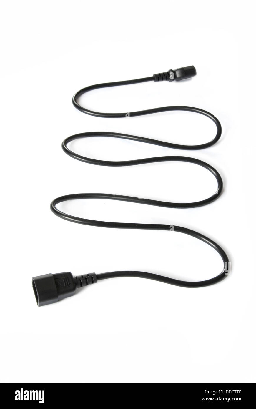 Black cable hi-res stock photography and images - Alamy