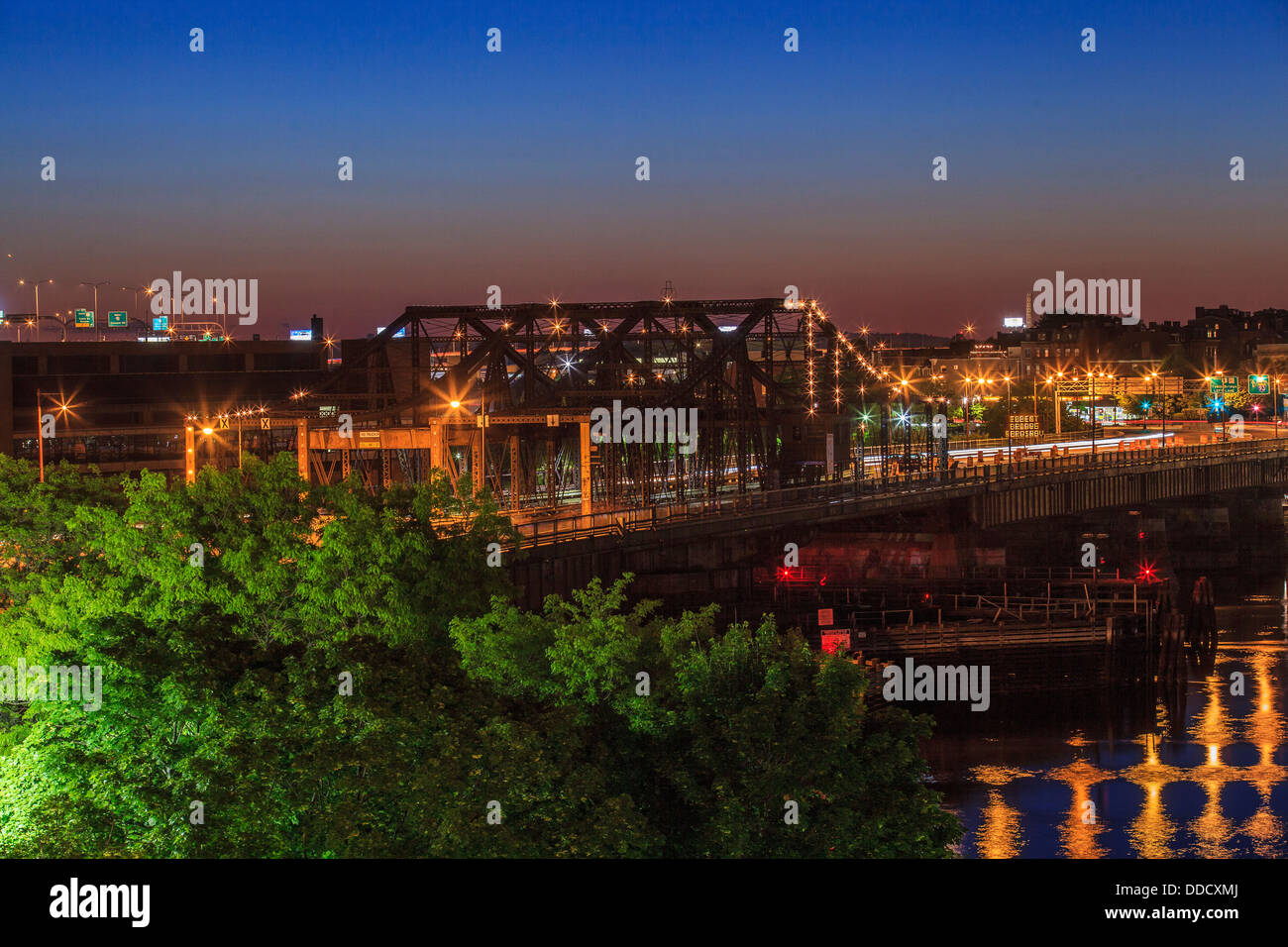 Charlestown Bridge Boston High Resolution Stock Photography and Images ...