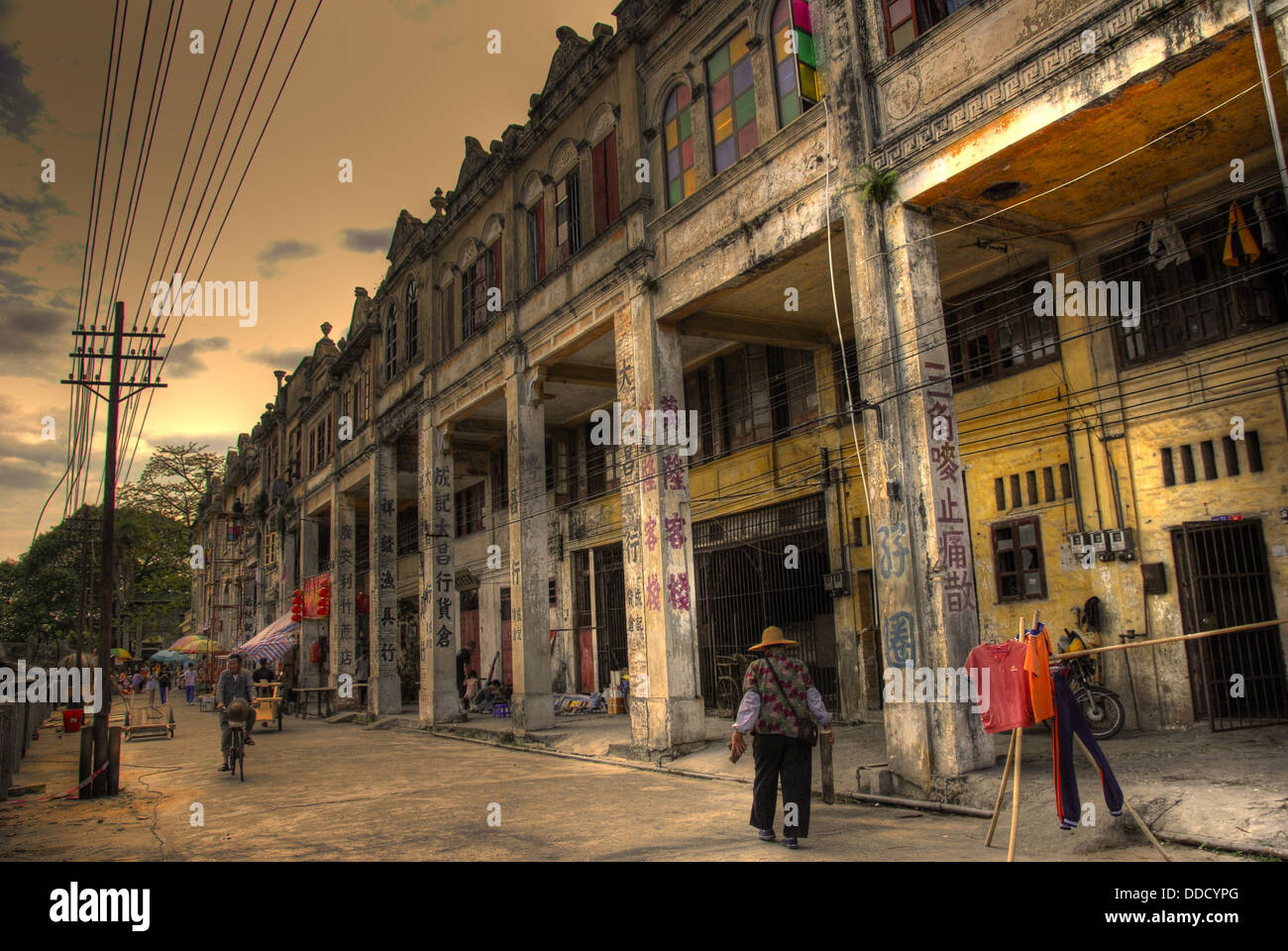 Old Tower at Enping, China Stock Photo - Alamy