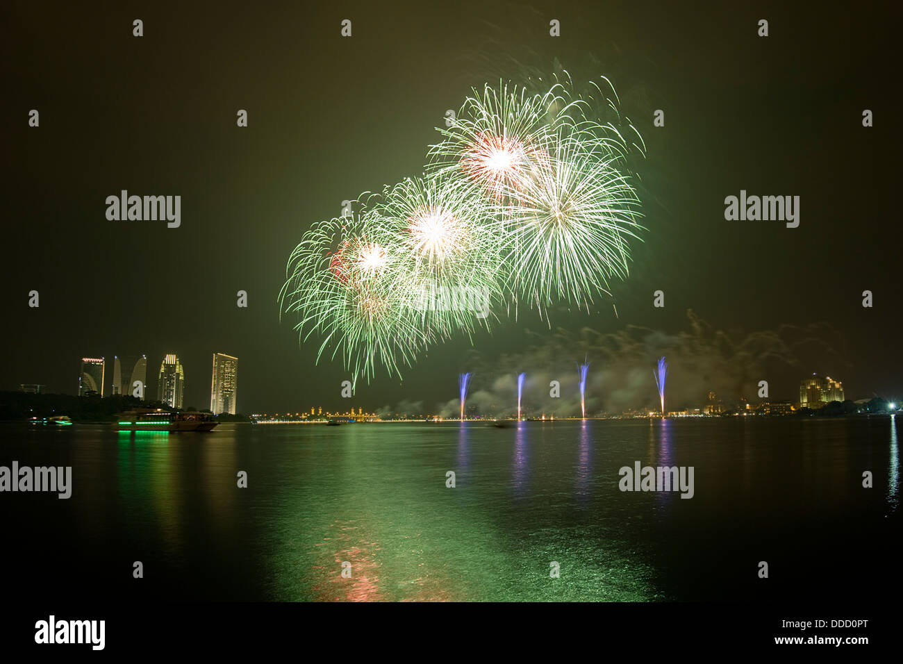 Fireworks display at the International Fireworks Competition in ...