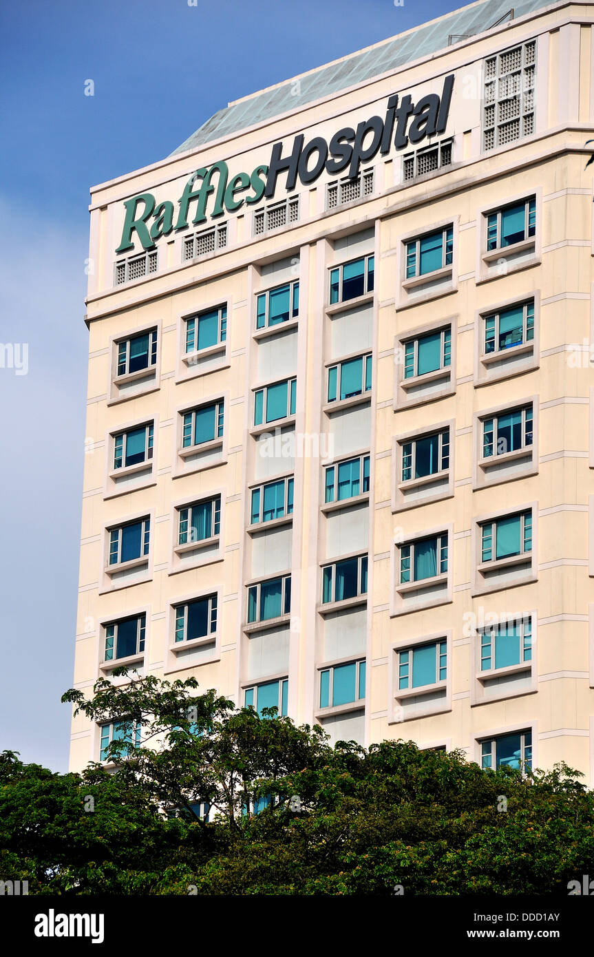 Raffles hospital Singapore Stock Photo - Alamy