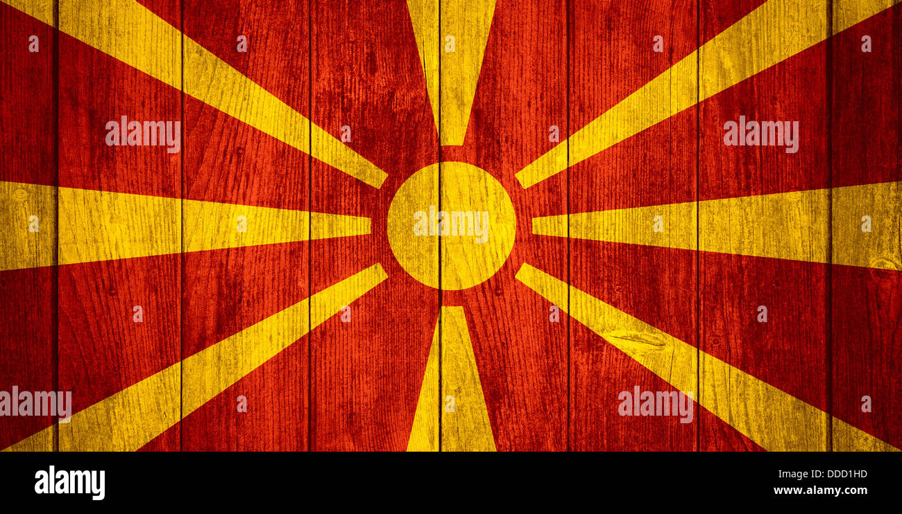 Macedonian flag hi-res stock photography and images - Alamy