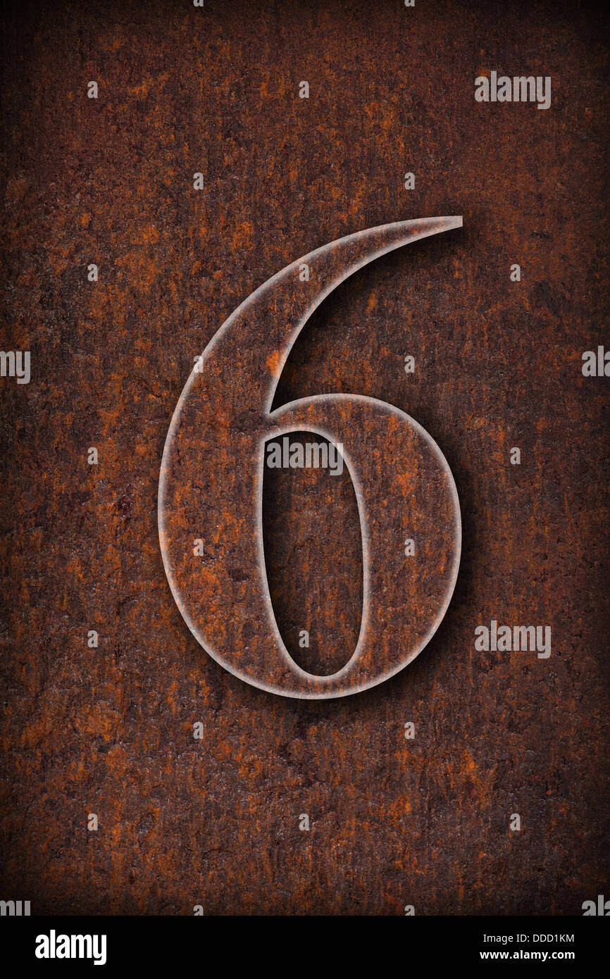 Number six hi-res stock photography and images - Alamy