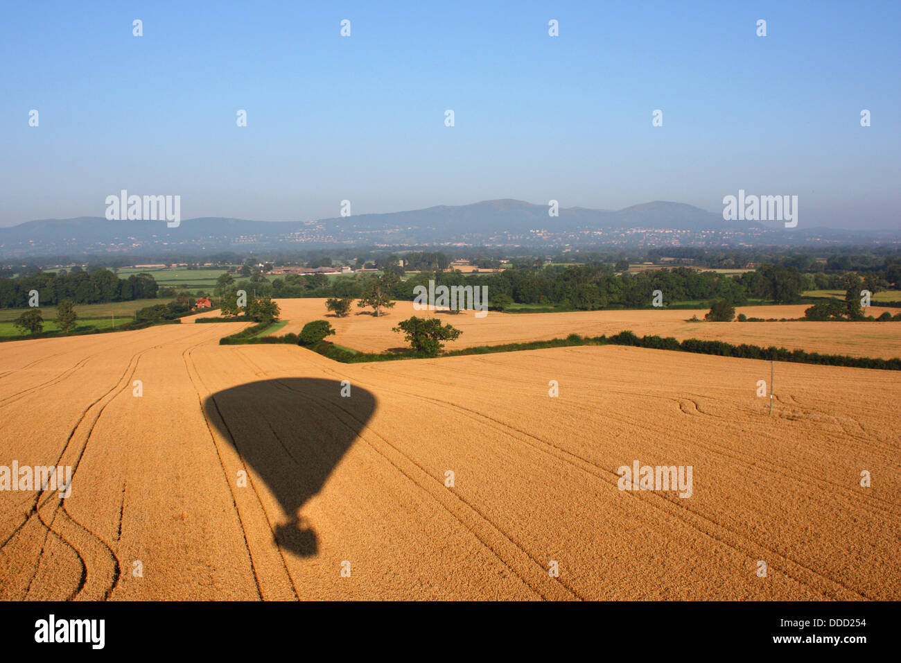 Hot air balloon shadow hi-res stock photography and images - Alamy