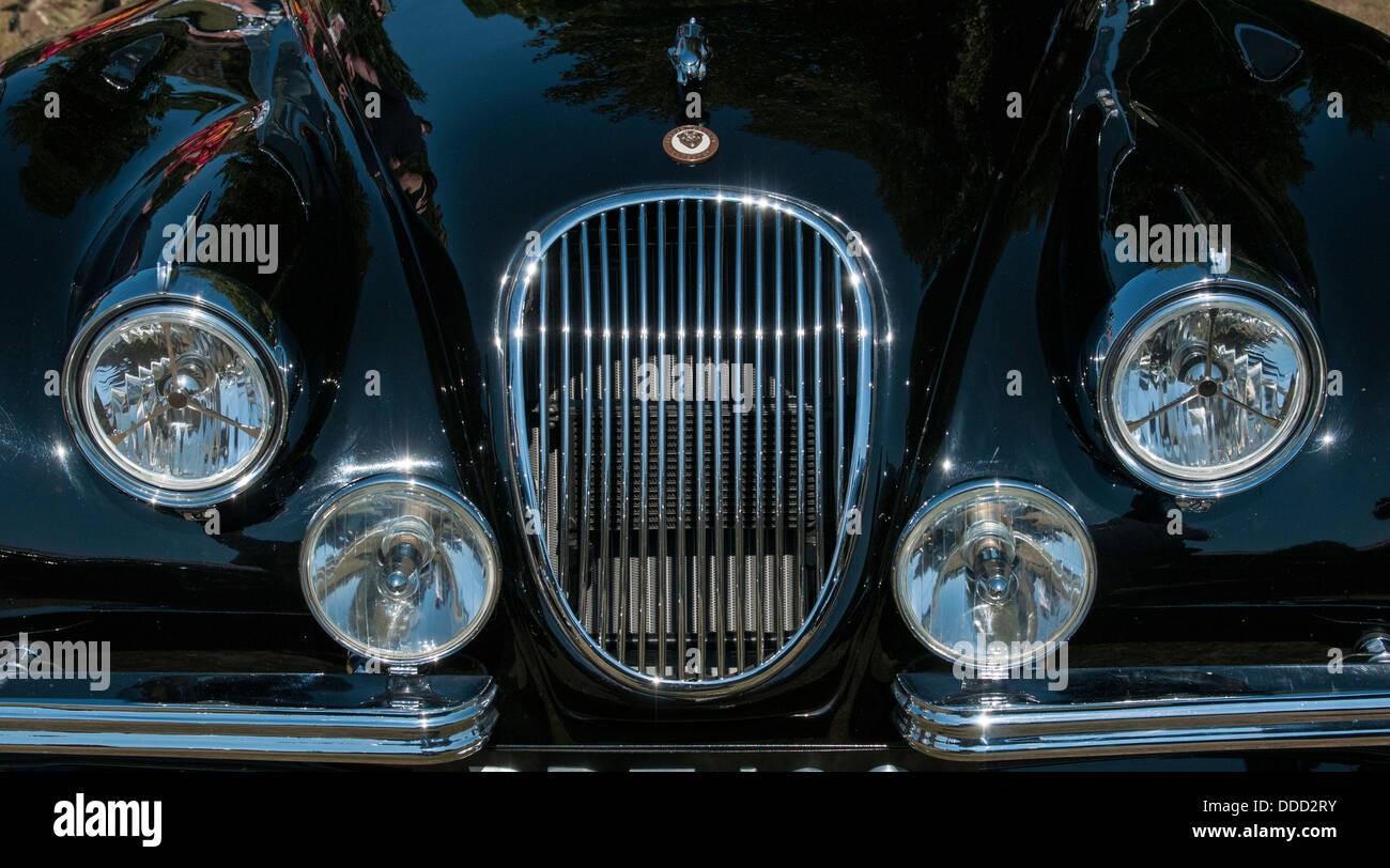 Classic cars on show Folkestone Kent Stock Photo - Alamy