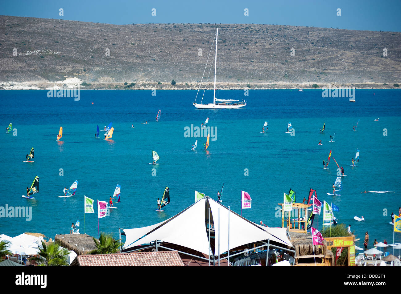 Alacati Surf Paradise, near Cesme Aegean Turkey Stock Photo - Alamy