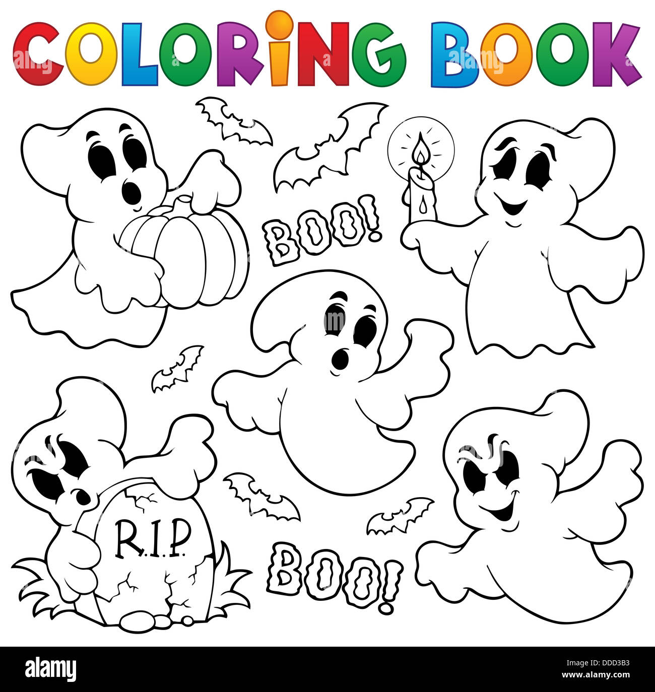 Book of ghosts Cut Out Stock Images & Pictures - Alamy