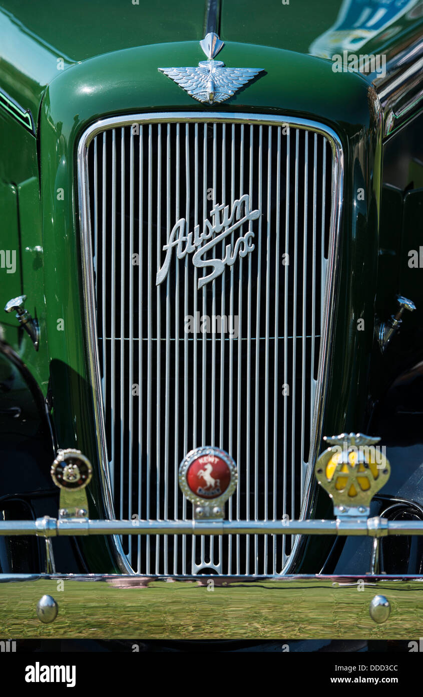 Classic cars on show Folkestone Kent Stock Photo - Alamy