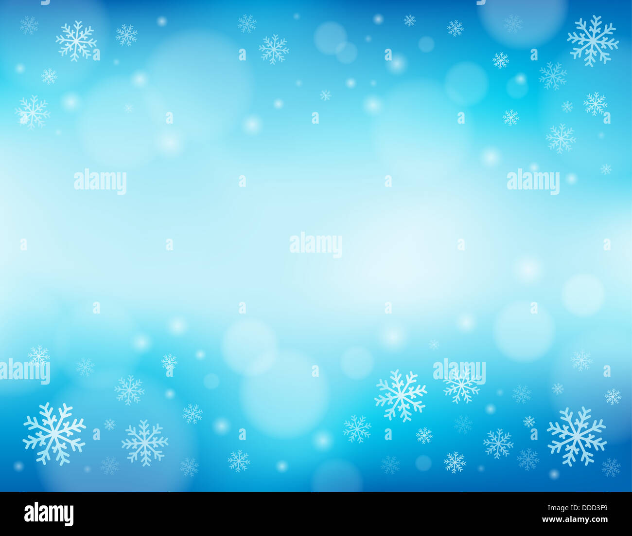 Snowflake theme background 1 - picture illustration Stock Photo - Alamy