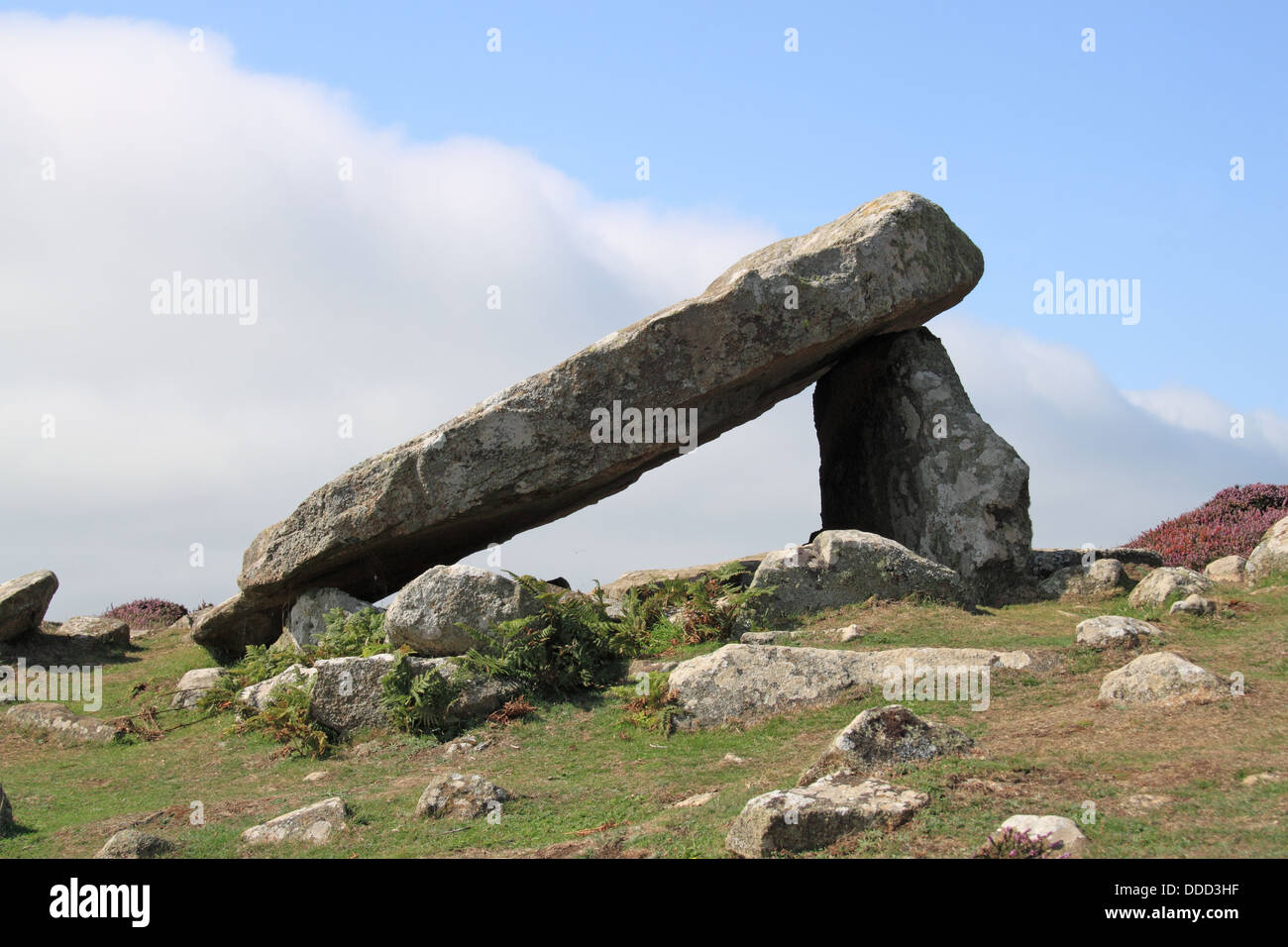 Arthur's Quoit, new stone age burial chamber, St David's Head ...