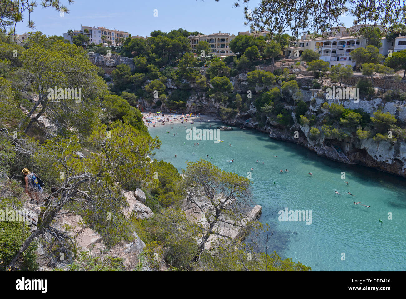 The Beautiful Beach of Cala Pi in Mallorca, Spain ( Balearic Islands ...