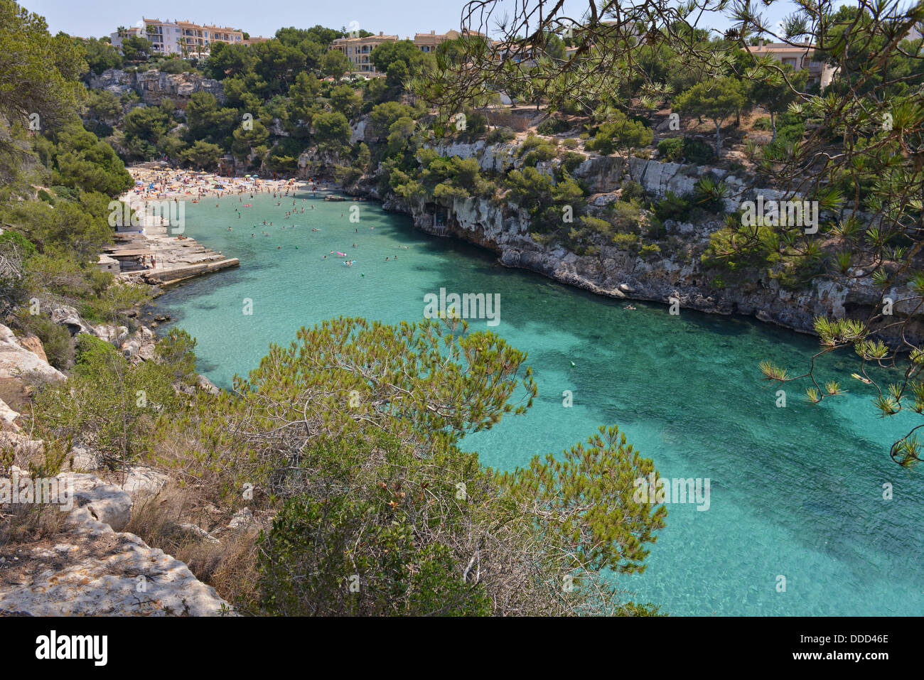 Beautiful beach cala pi in hi-res stock photography and images - Alamy