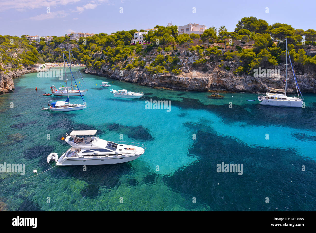 The Beautiful Beach of Cala Pi in Mallorca, Spain ( Balearic Islands ...