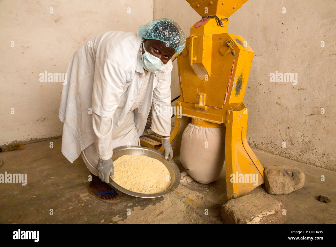 Grinding maize hi-res stock photography and images - Alamy