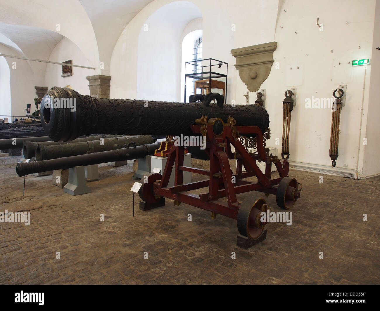 This 16th-century bronze cannon, a 27-pounder, was a gift from King ...
