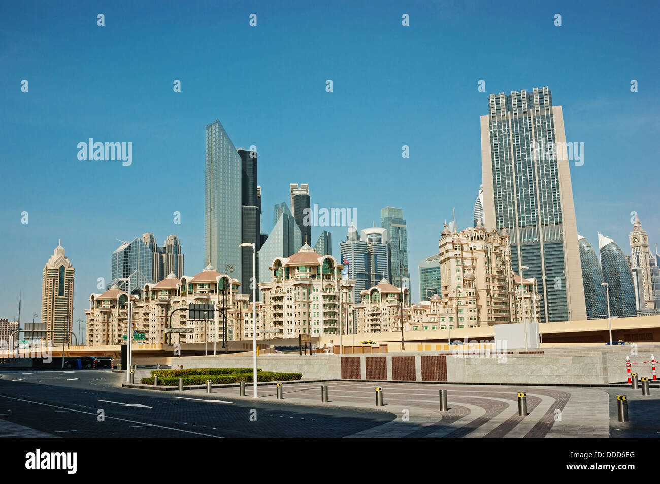 Modern buildings in Dubai Stock Photo - Alamy