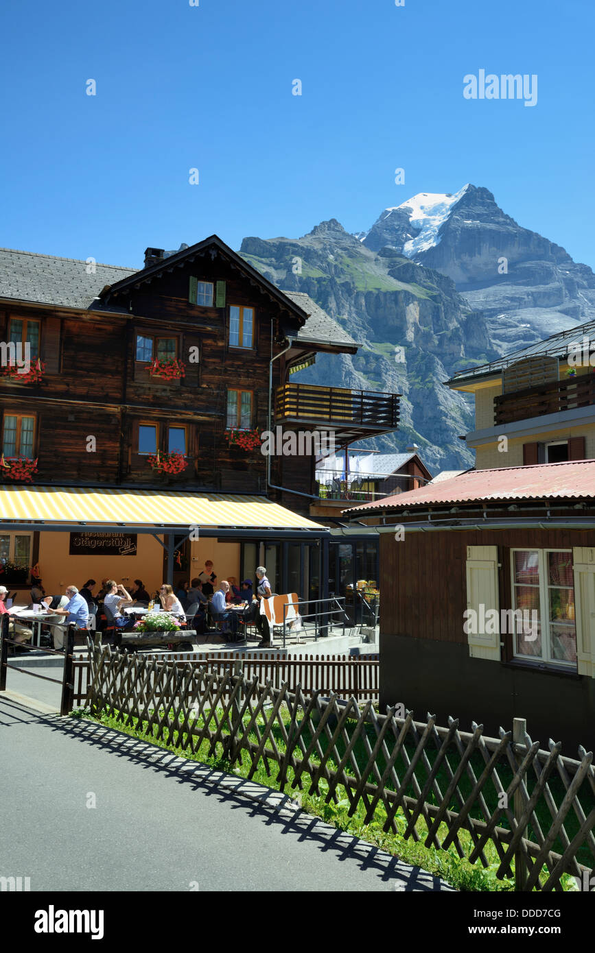 Murren view hi-res stock photography and images - Alamy