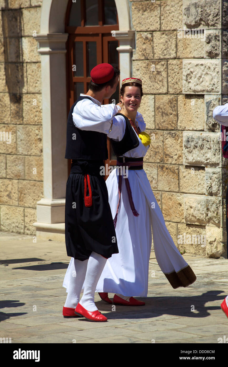 Konavle Folk Dance, Cilipi, Croatia, Europe Stock Photo - Alamy
