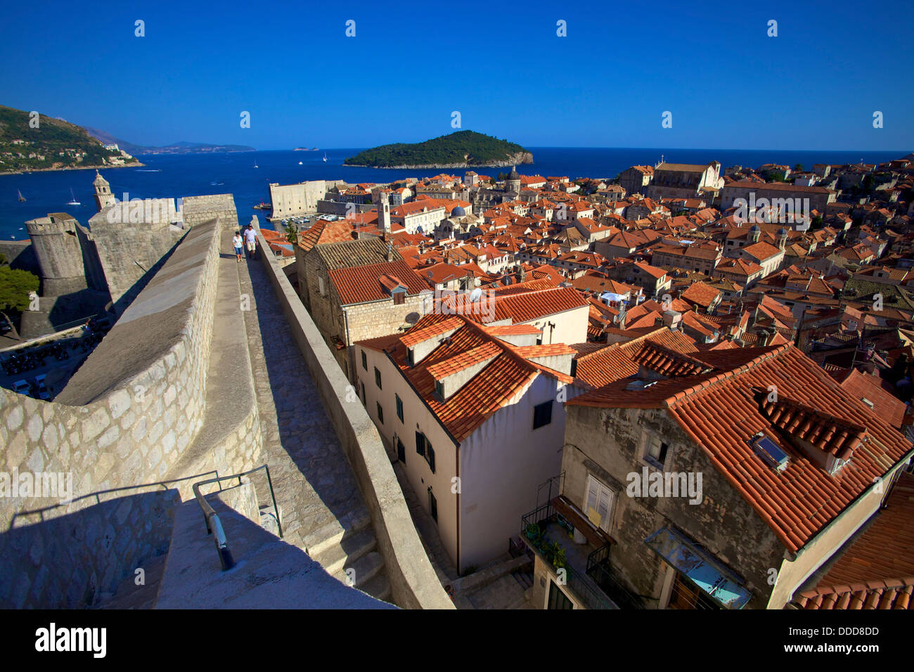 Dubrovnik elevated viewpoint hi-res stock photography and images - Alamy