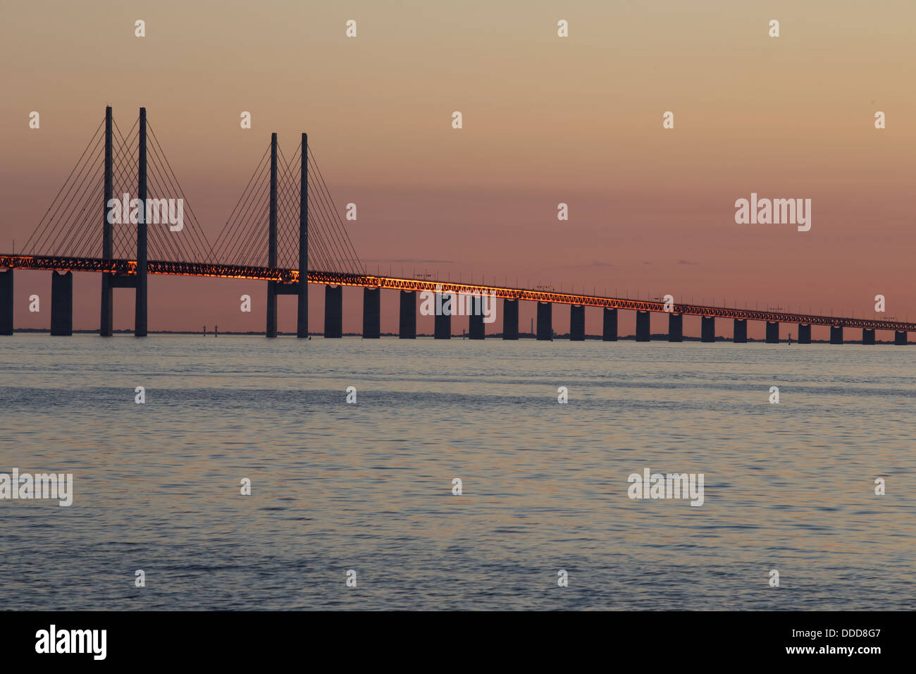 Oresund Bridge - Malmo Sweden Stock Photo - Alamy