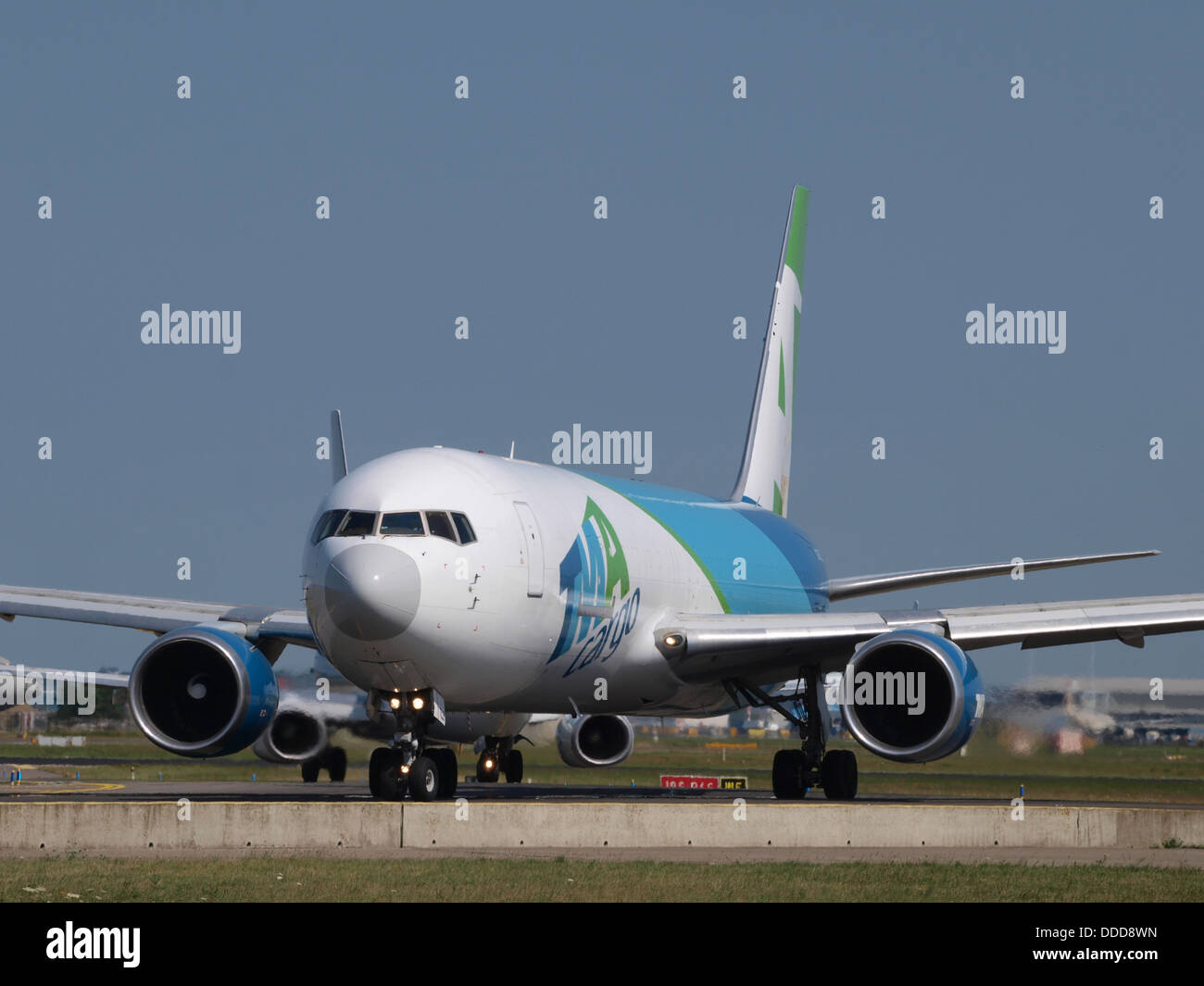 The CS-TLZ TMA Boeing 767-375(ER)(BDSF), an extended-range cargo ...