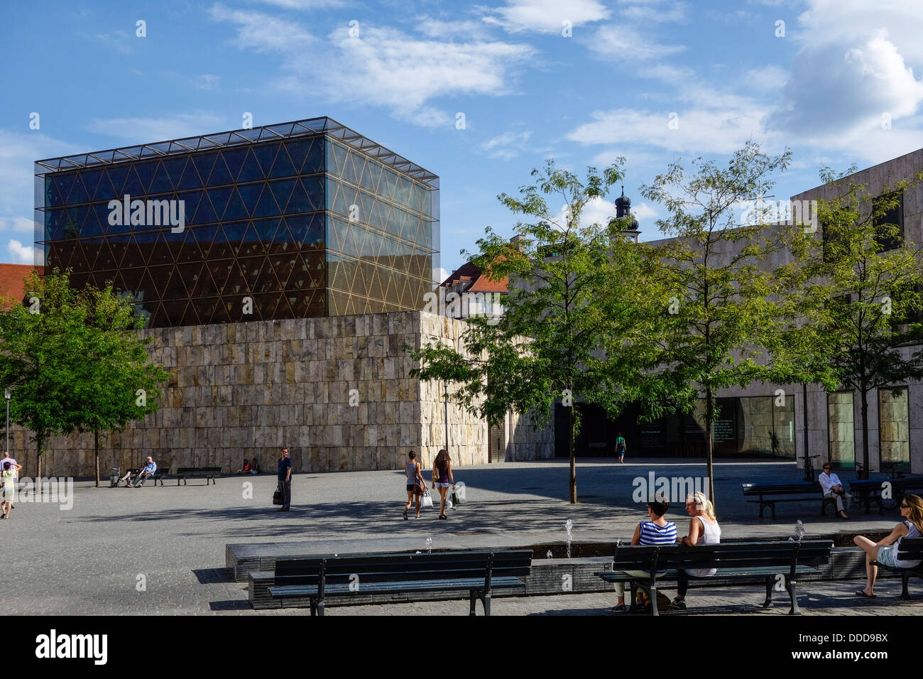 Synagogue and Jewish Museum in Munich, Upper Bavaria, Germany, Europe ...