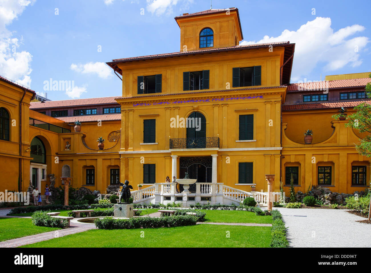 The newly renovated Lenbachhaus in Munich, museum, Bavaria Upper ...