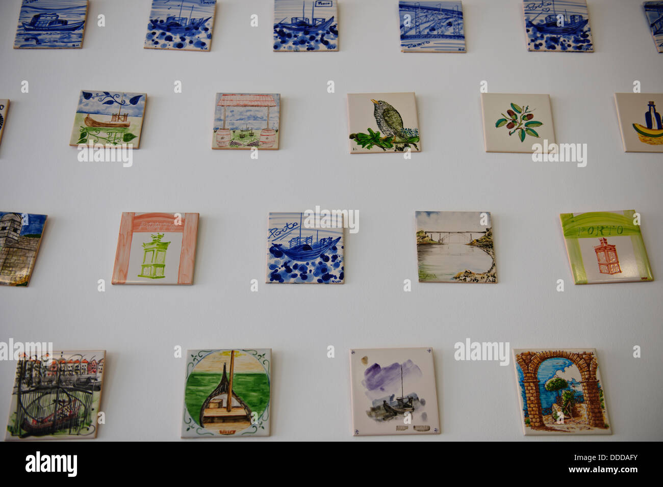 Portuguese Ceramics highlights of Oporto,Typical Ribeira District ...