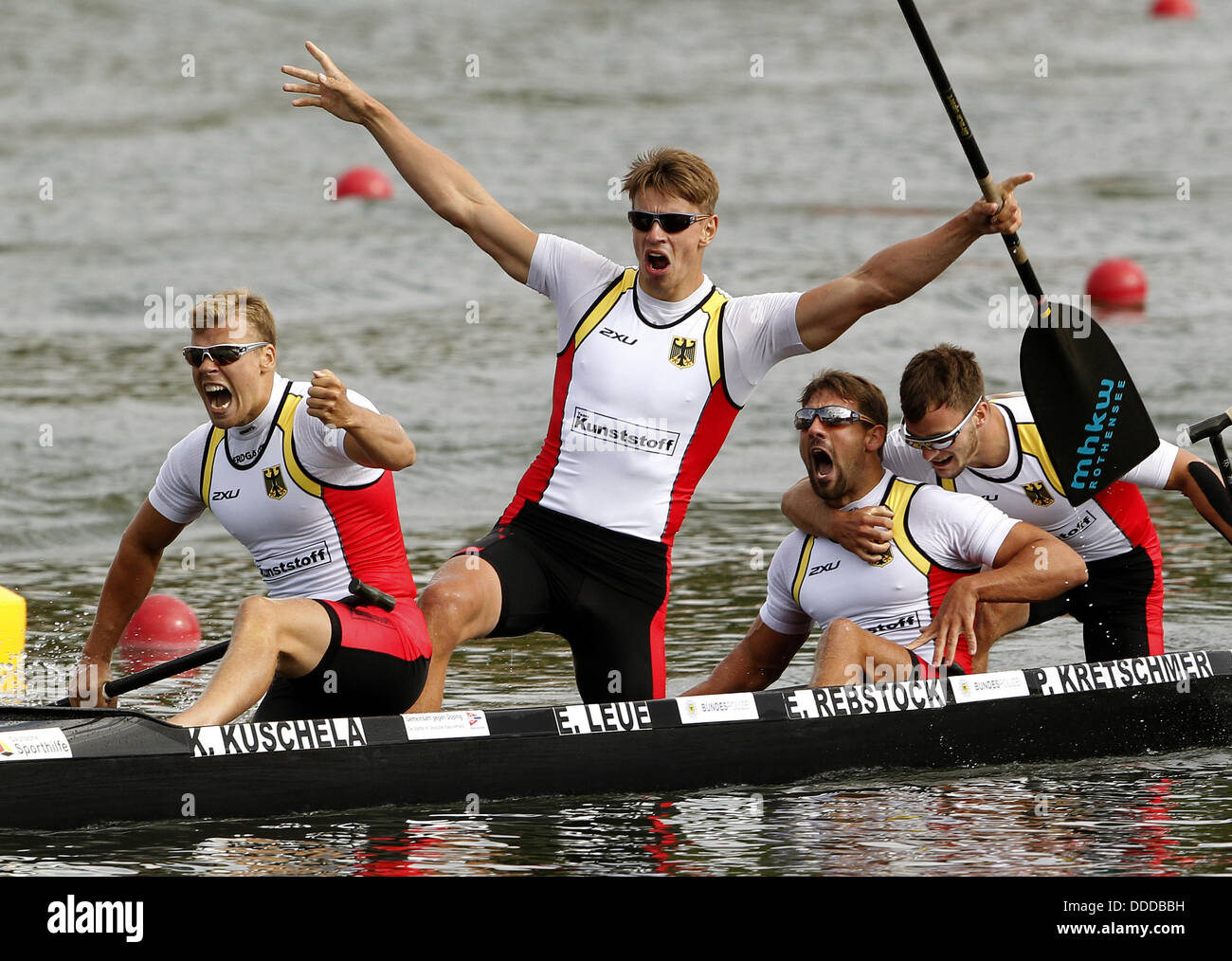 Canoe world championships in duisburg hi-res stock photography and ...