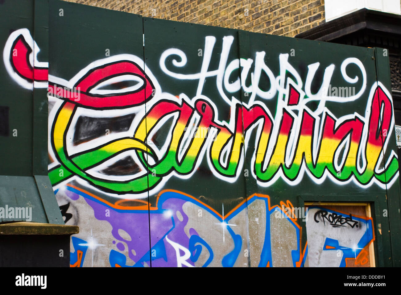 Notting hill carnival street art hi-res stock photography and images ...