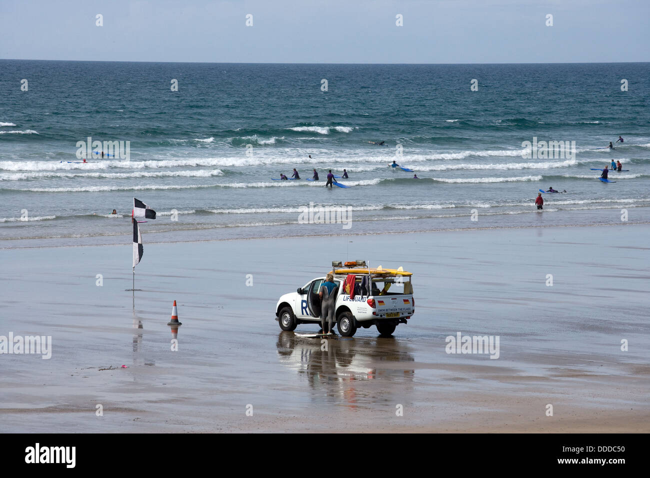 Westward Ho beach North Devon Stock Photo - Alamy