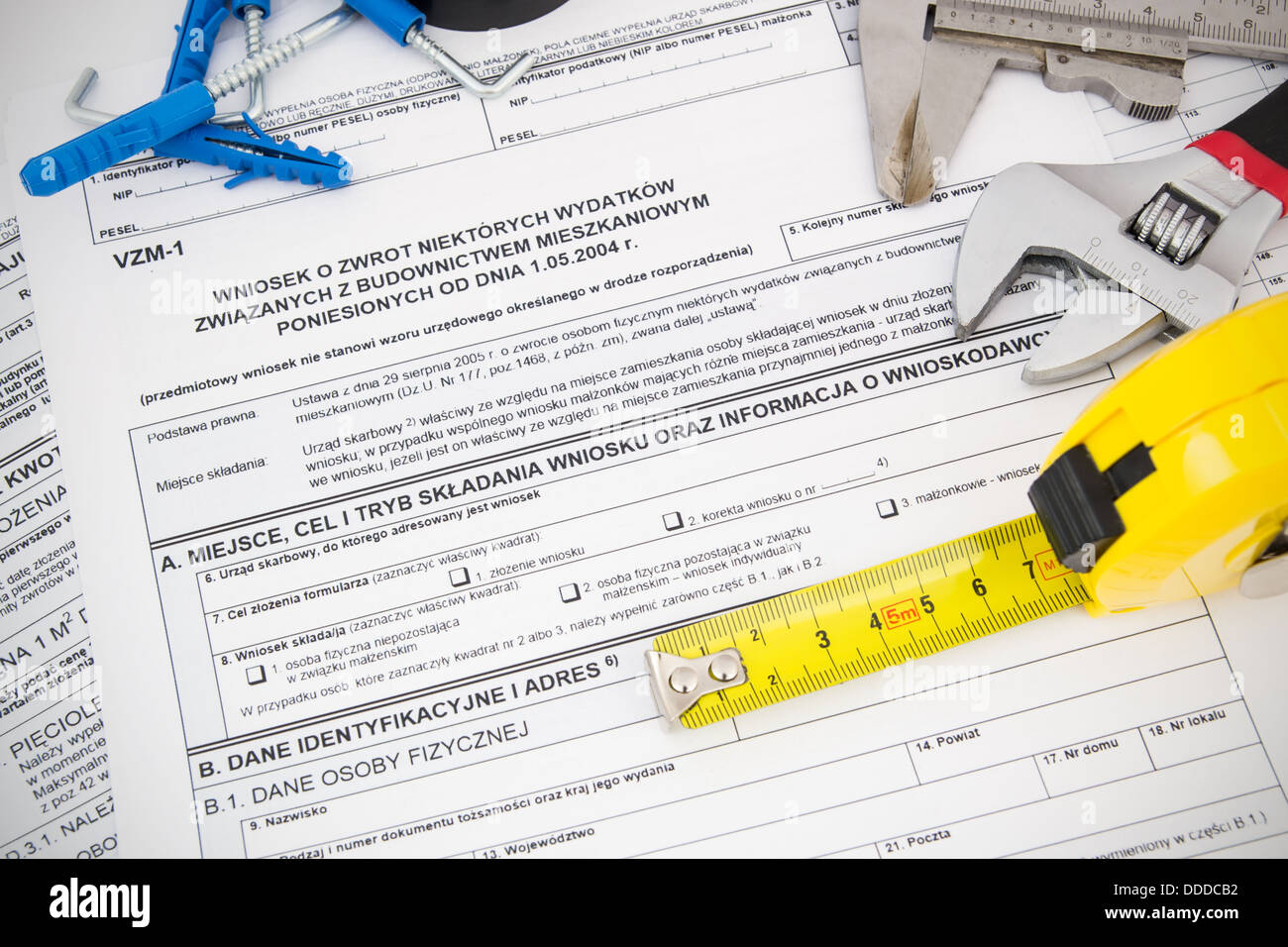 Documentation form hi-res stock photography and images - Alamy