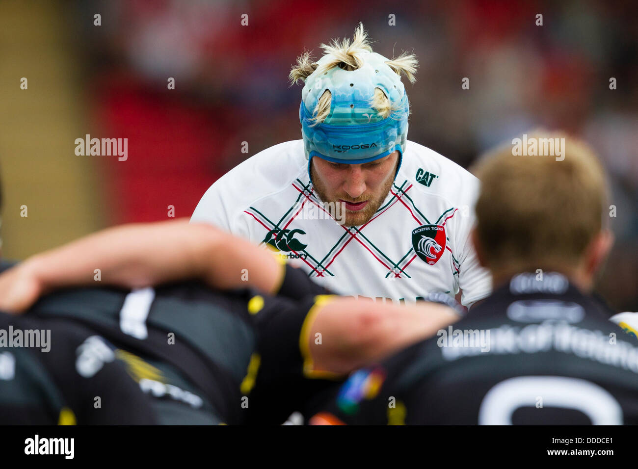 Rugby number 8 scrum hi-res stock photography and images - Alamy