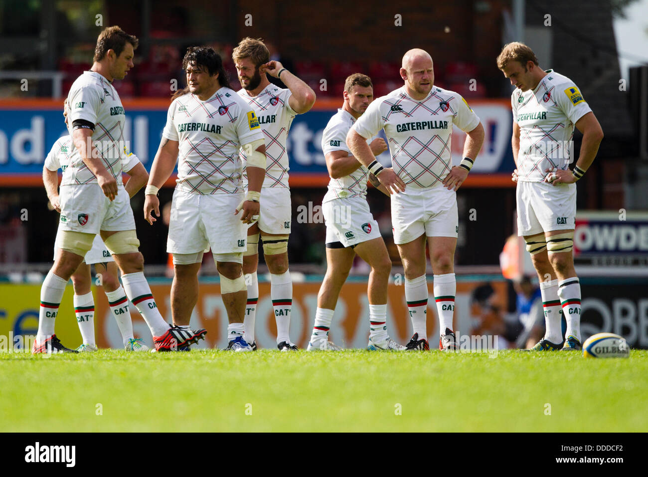 Leicester tigers rugby team hi-res stock photography and images - Alamy