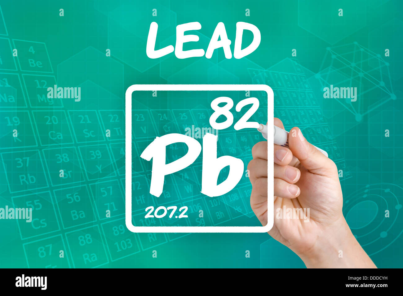 Atom symbol electron lead illustration hi-res stock photography and ...