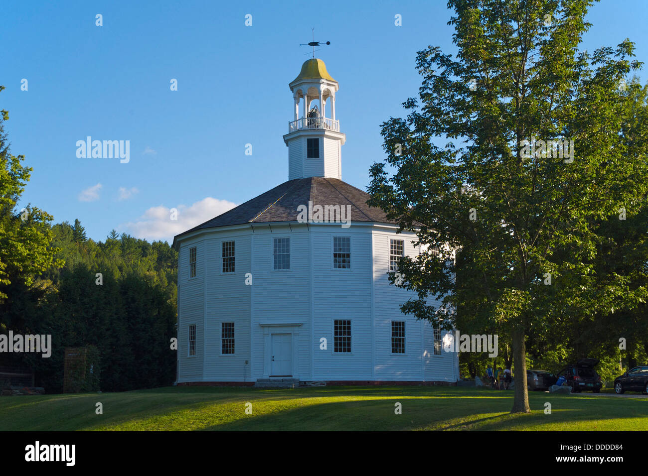 The Round Church, Richmond, Vermont Stock Photo - Alamy