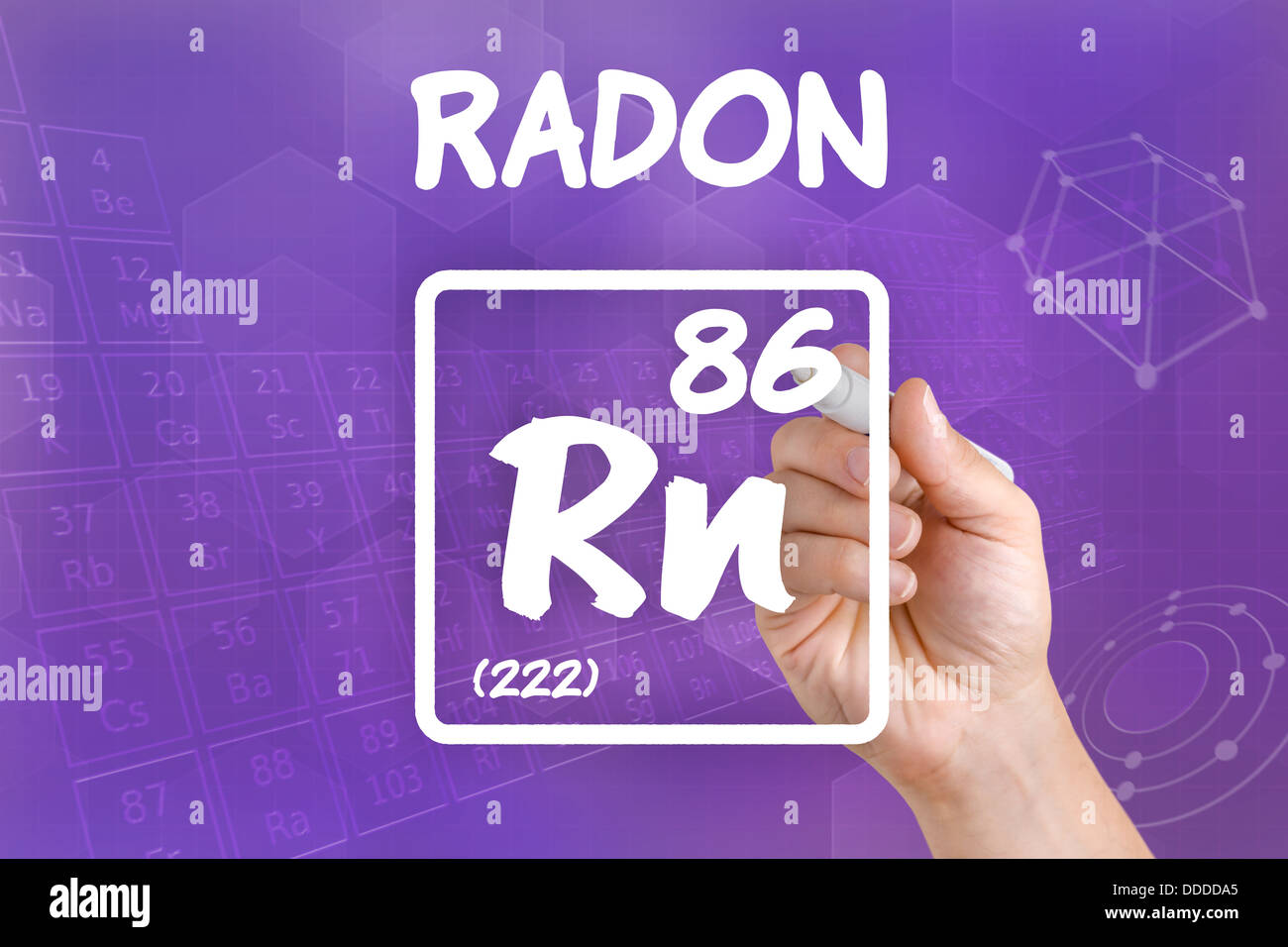 Radon element 86 periodic table hi-res stock photography and images - Alamy