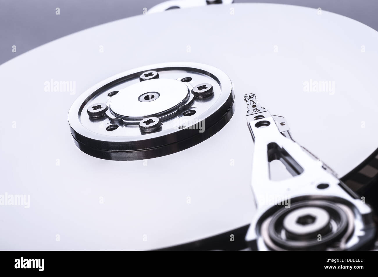 View inside computer hard disk hi-res stock photography and images - Alamy