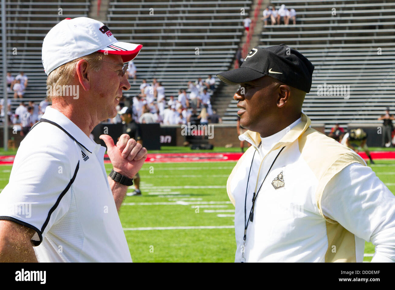 Cincinnati, Ohio, USA. 31st Aug, 2013. Purdue Boilermakers head coach ...
