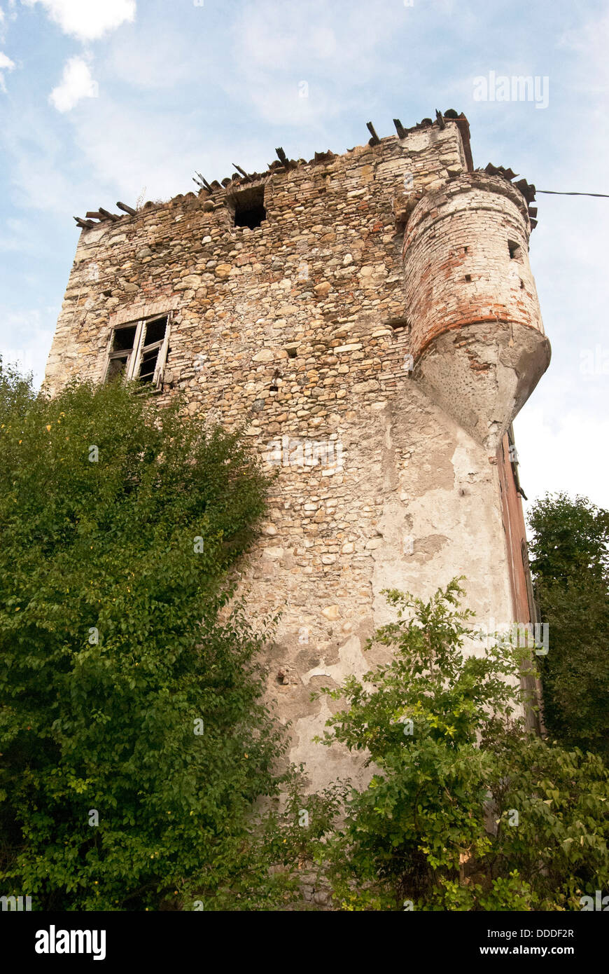 Ancient cascina in Piemonte countryside Stock Photo - Alamy
