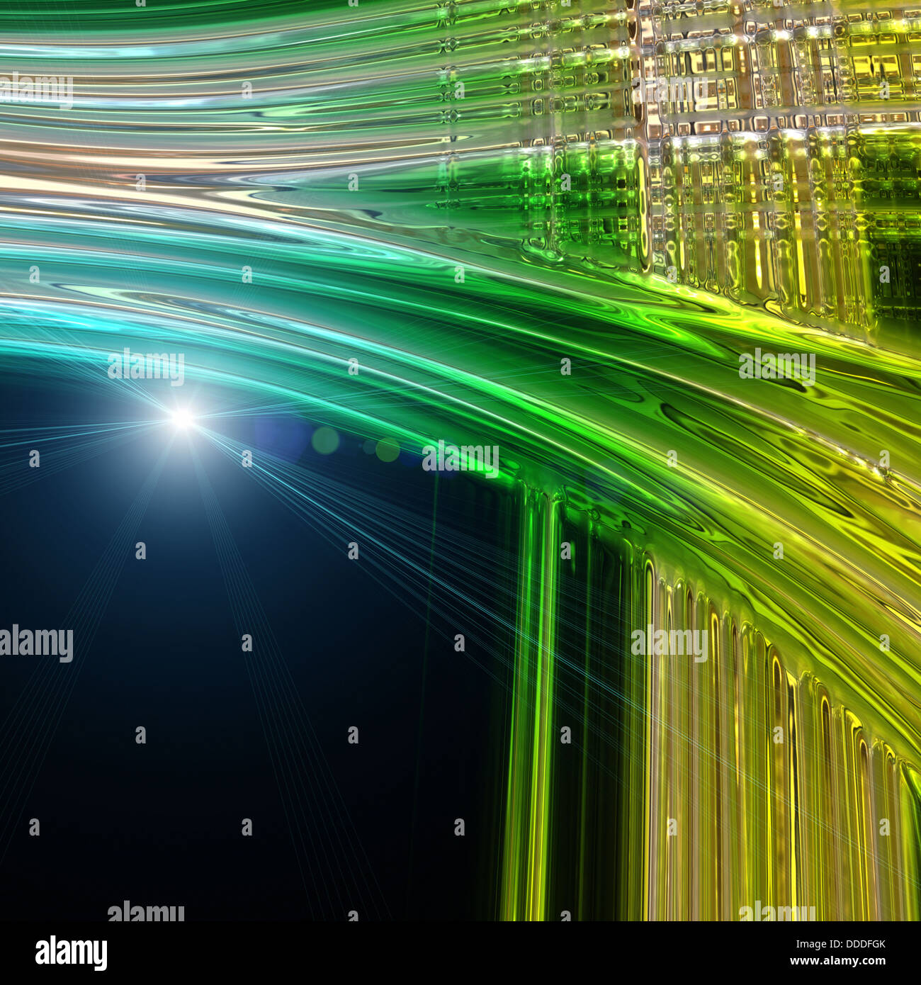 Futuristic technology wave background design with lights Stock Photo ...