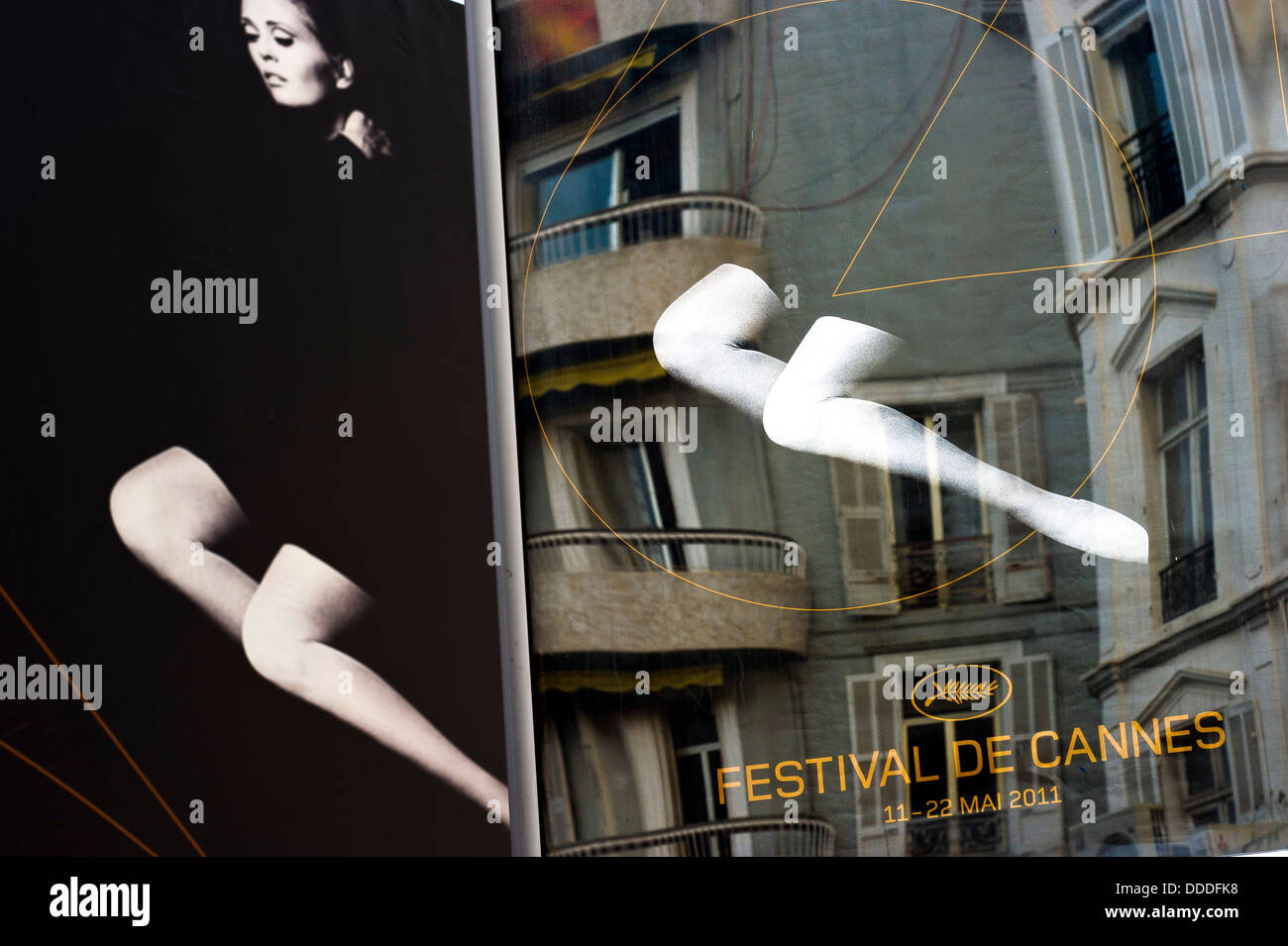 Europe, France, Alpes-Maritimes, Cannes Film Festival, official poster ...