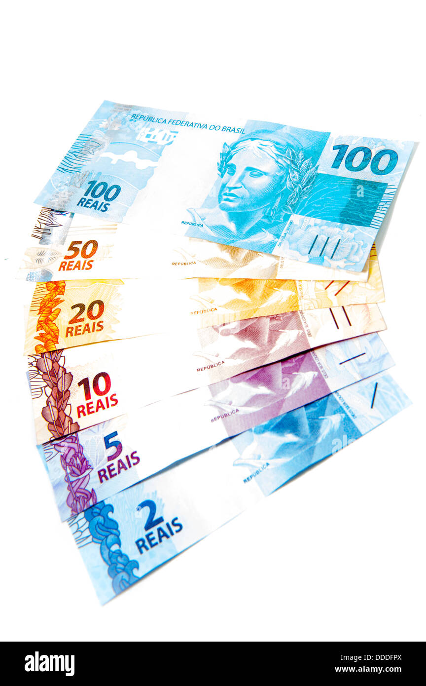 Brasilian real currency hi-res stock photography and images - Alamy