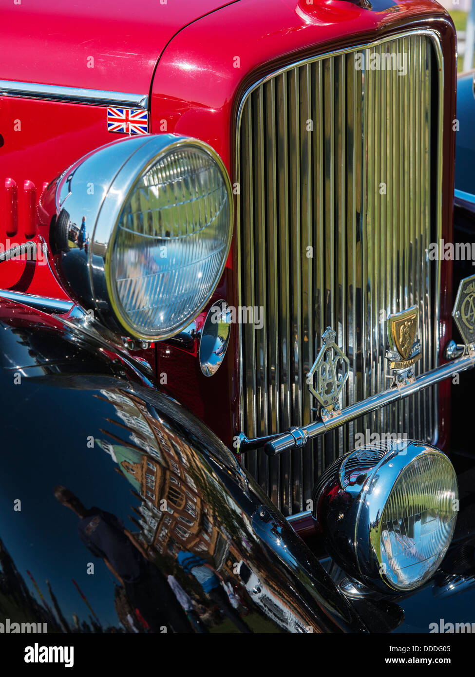 Classic cars on show Folkestone Kent Stock Photo - Alamy