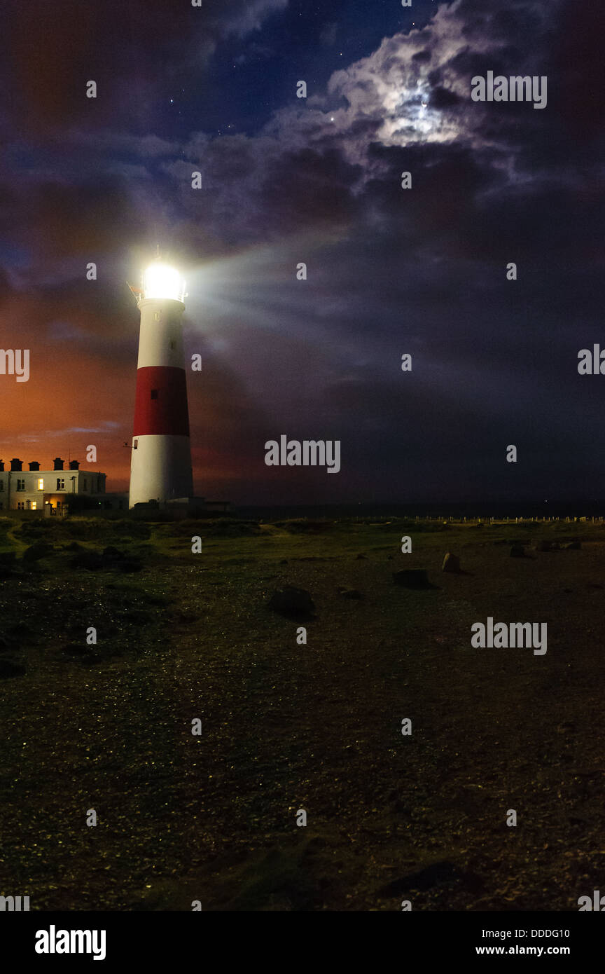 Portland Bill Lighthouse is a functioning lighthouse at Portland Bill ...