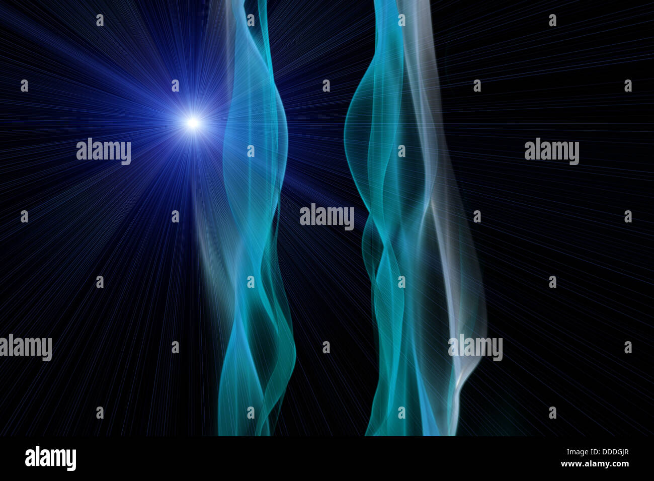 Futuristic technology wave background design with lights Stock Photo ...